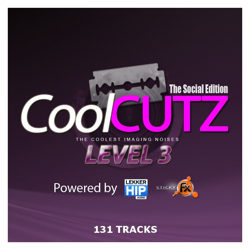 Sticky FX Cool Cutz Bundle radio & podcast imaging production library
