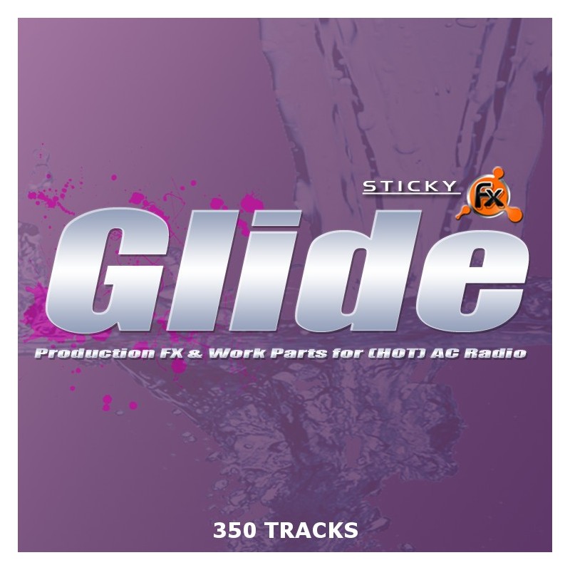 Sticky FX Glide Bundle radio and podcast audio imaging production library